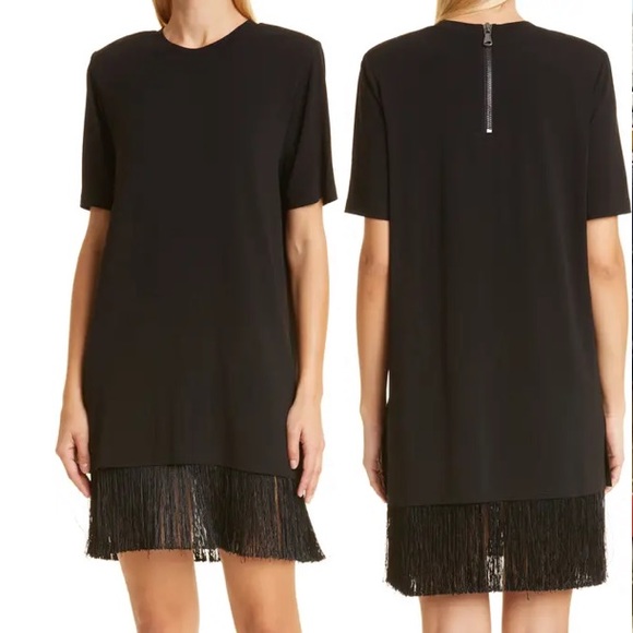 le superbe | Dresses | Nwt Le Superbe Fitzgerald Fringe Shift Dress ...